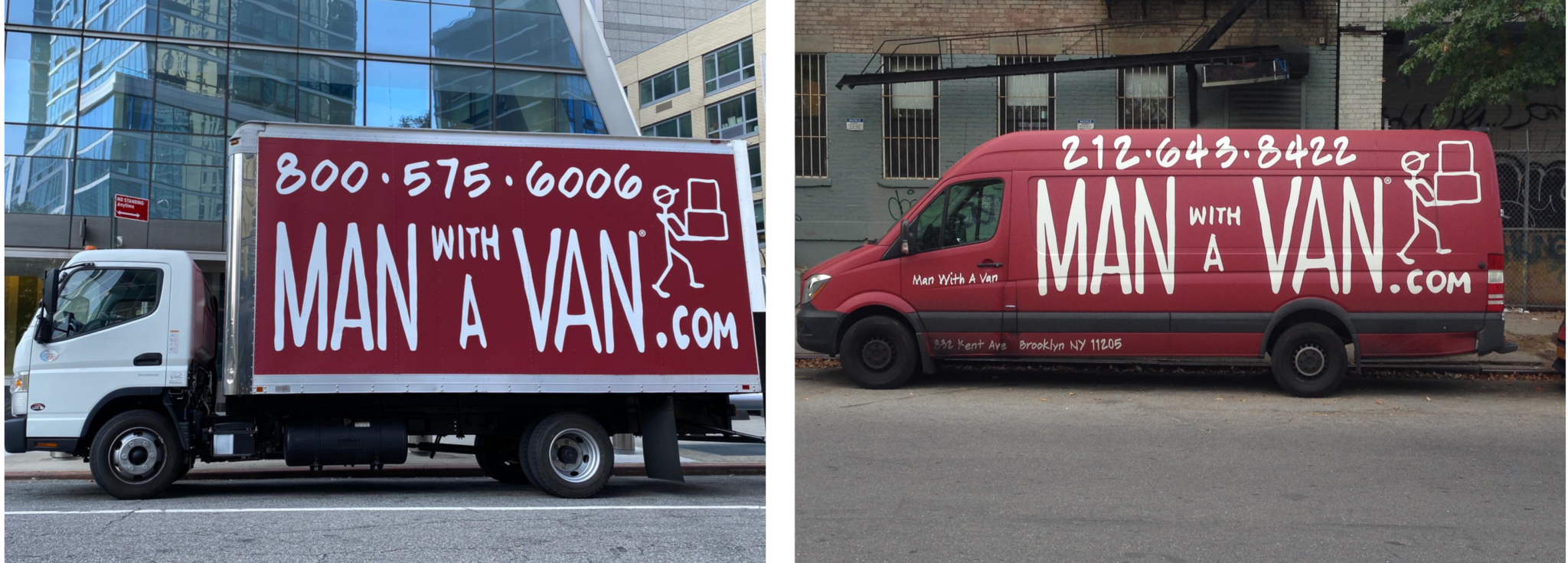 Moving Company in New York City | Furniture Delivery in NYC | Man With ...